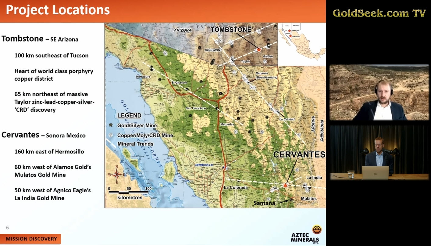 GoldSeek TV: Aztec Minerals' Emerging Gold, Silver, Copper Discoveries ...